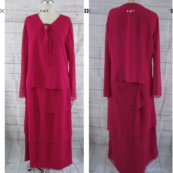Original Anthony | Dresses | Original Anthony 2 Piece Pink Skirt Suit ...